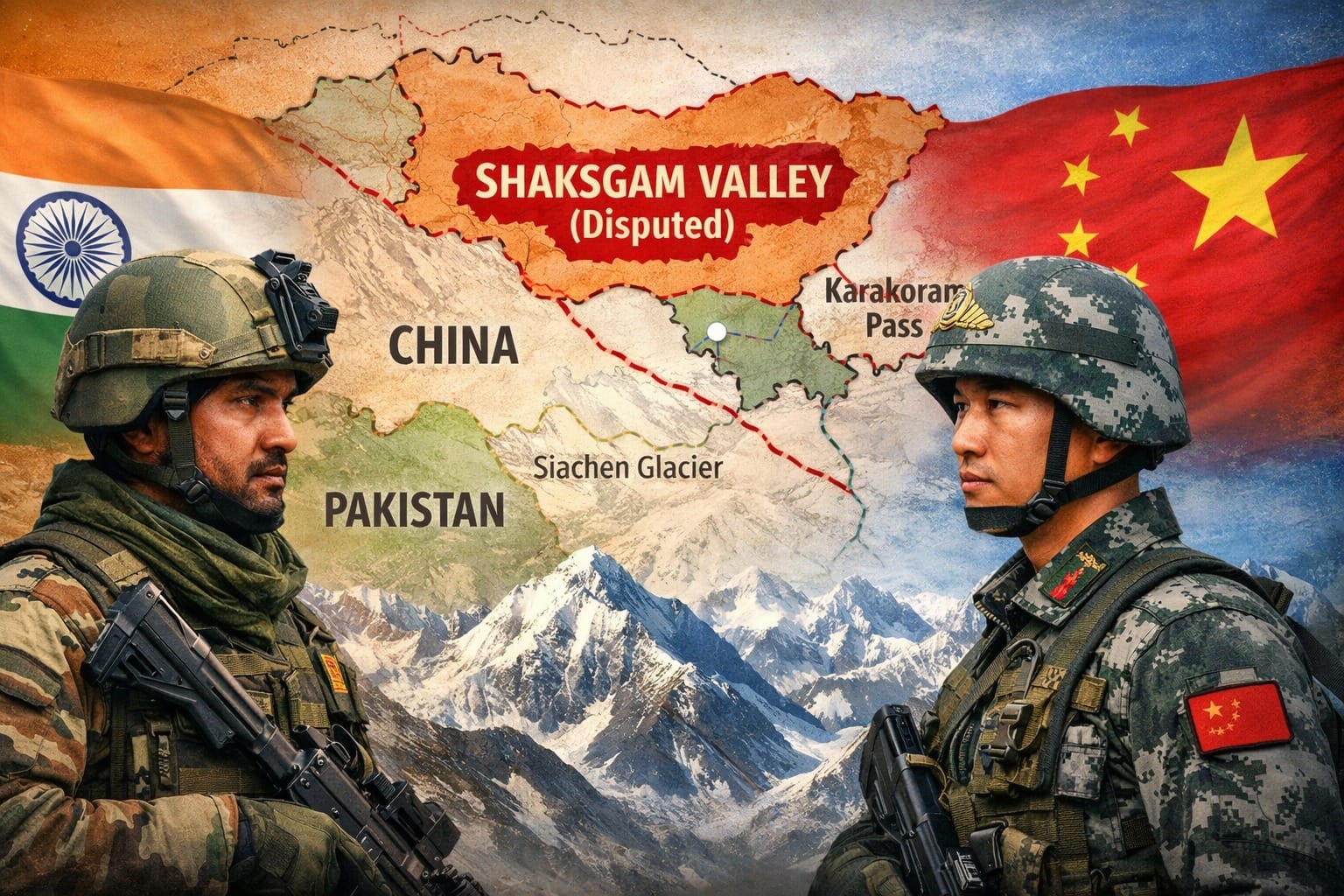 India–China Shaksgam Valley Dispute: Latest Updates & Strategic ...